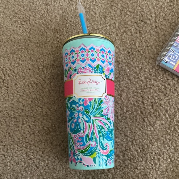 Lilly Pulitzer | Office | Lilly Pulitzer Notebook Clipboard Folio ...